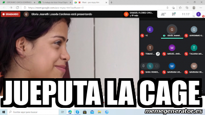 Meme Personalizado - jueputa la cage - 32204853