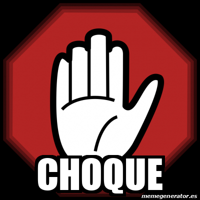 Meme Personalizado - Choque - 32212918