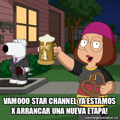 Meme Personalizado - vamooo star channel ya estamos x arrancar una ...