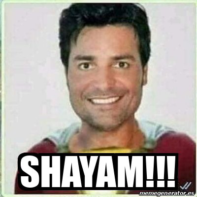 Meme Personalizado - Shayam!!! - 32225269