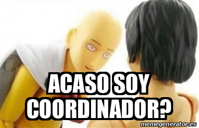 Meme Personalizado - Acaso soy coordinador? - 32227426