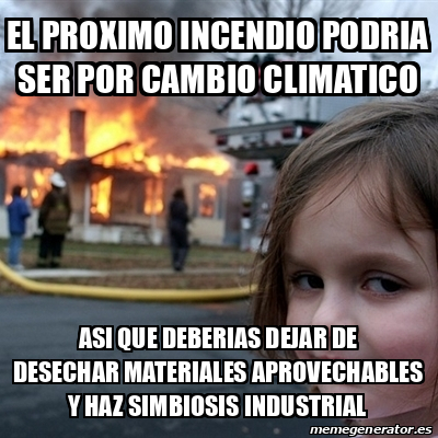 Meme Disaster Girl - el proximo incendio podria ser por cambio ...