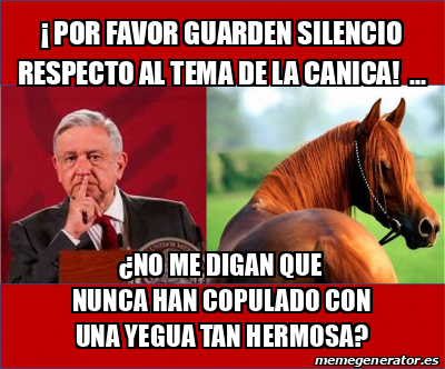 Meme Personalizado - ¡ POR FAVOR GUARDEN SILENCIO RESPECTO AL TEMA DE LA CANICA! ... ¿NO ME ...