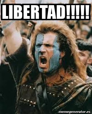 Meme Personalizado - libertad!!!!! - 32241108