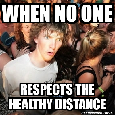 Meme Sudden Realization Ralph - when no one respects the healthy ...