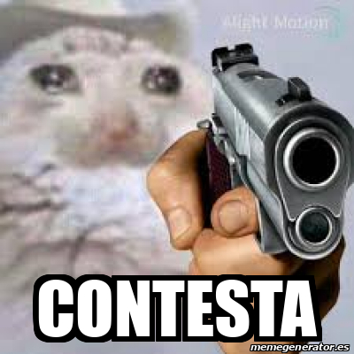 Meme Personalizado - Contesta - 32243987