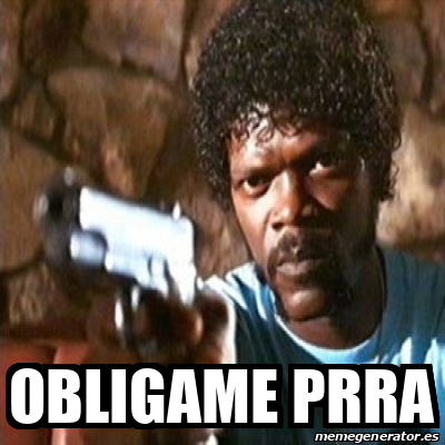 Meme Pulp Fiction - obligame prra - 32244008