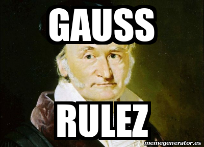 Meme Personalizado - Gauss Rulez - 32246003