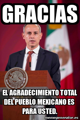 Meme Personalizado - Gracias El agradecimiento total del pueblo ...