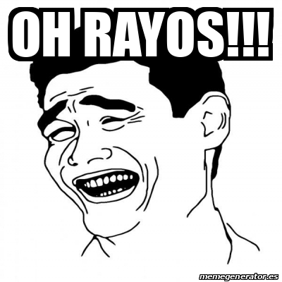 Meme Yao Ming 2 - oh rayos!!! - 32251210