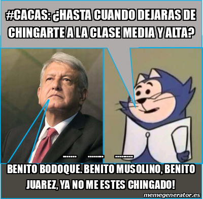 Meme Personalizado - #cacas: ¿hasta cuando dejaras de chingarte a la ...