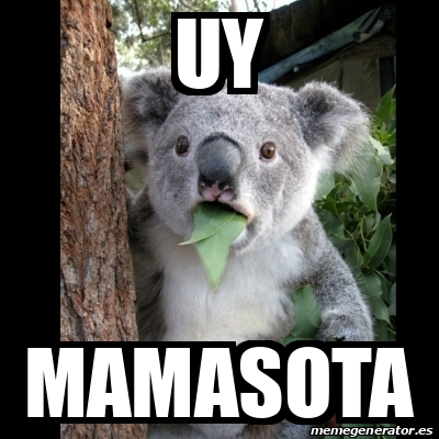 Meme Koala - uy mamasota - 32258349