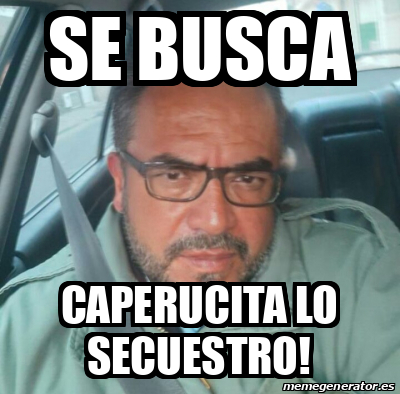 Meme Personalizado - Se busca Caperucita lo secuestro! - 32269525