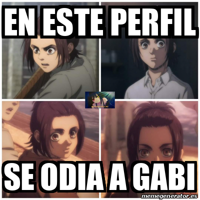 Meme Personalizado - En este perfil Se odia a Gabi - 32275643