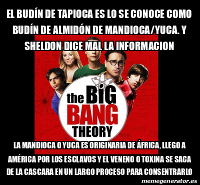 Meme Personalizado - el BUDÍN de tapioca es lo se conoce como BUDÍN de ...