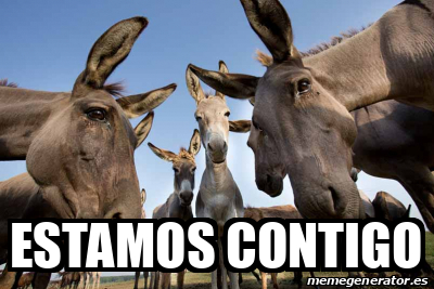 Meme Personalizado - estamos contigo - 32282064