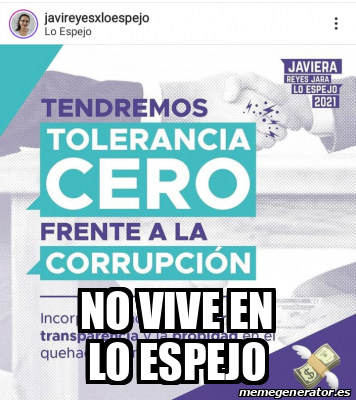 Meme Personalizado - NO VIVE EN LO ESPEJO - 32291434