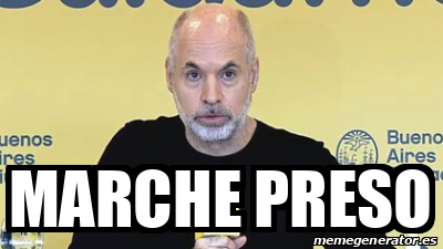 Meme Personalizado - marche preso - 32293080