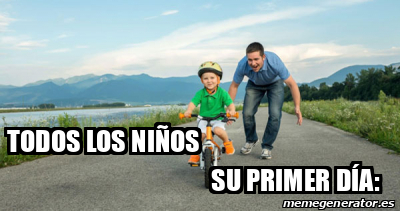 Meme Personalizado - Todos los niños su primer día: - 32293948