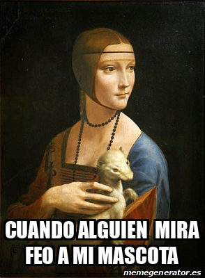 Meme Personalizado - cuando alguien mira feo a mi mascota - 32298244