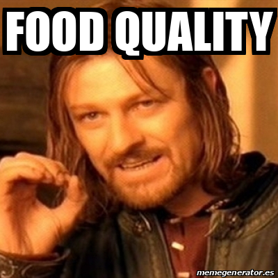 Meme Boromir - FOOD QUALITY - 32031320