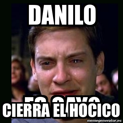 Meme Personalizado - Cierra el hocico - 32031397