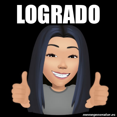 Meme Personalizado - LOGRADO - 32031691