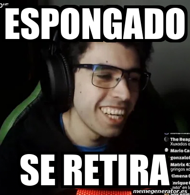 Meme Personalizado - ESPONGADO SE RETIRA - 32034084