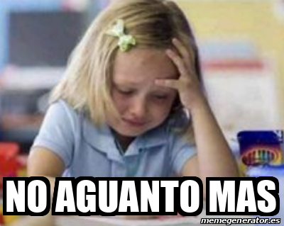 Meme Personalizado - No aguanto mas - 32035463