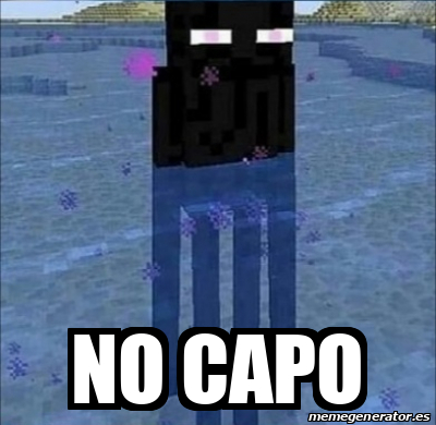 Meme Personalizado - NO CAPO - 32036437