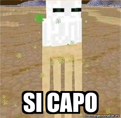 Meme Personalizado - SI CAPO - 32036439