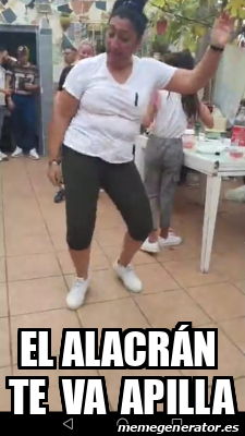 Meme Personalizado - El alacrán te va apilla - 32037046