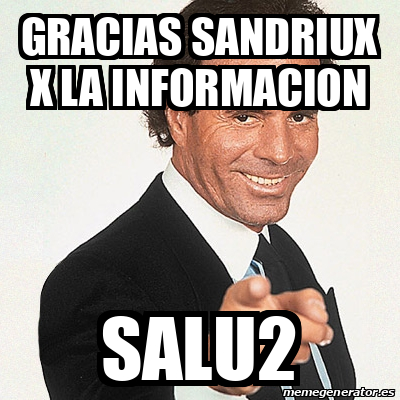 Meme Julio Iglesias - Gracias sandriux x la informacion Salu2 - 32302945