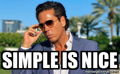 Meme Personalizado - Simple is Nice - 32303357