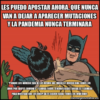 Meme Batman slaps Robin - les puedo apostar ahora, que nunca van a ...