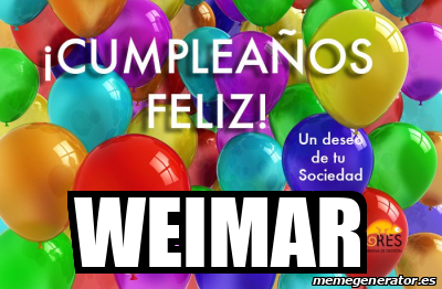 Meme Personalizado - Weimar - 32305442