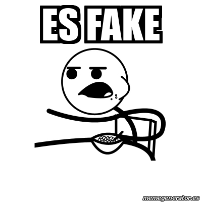 Meme Cereal Guy - ES FAKE - 32309493