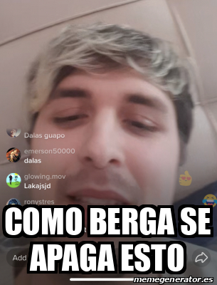 Meme Personalizado - como berga se apaga esto - 32309805