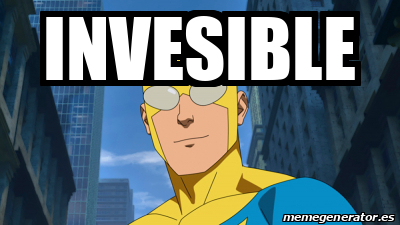 Meme Personalizado - INVESIBLE - 32310665