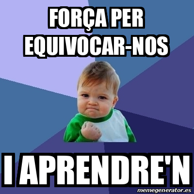 Meme Bebe Exitoso - força per equivocar-nos i aprendre'n - 32315750