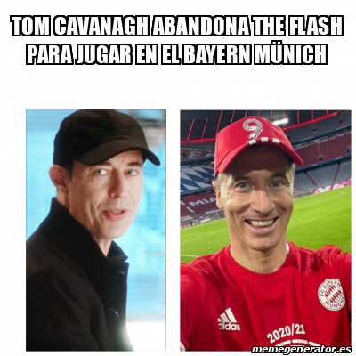 Meme Personalizado - Tom Cavanagh abandona The Flash para jugar en el ...