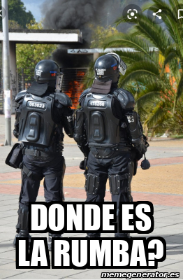 Meme Personalizado - Donde es la rumba? - 32319196