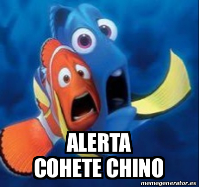 Meme Personalizado - Alerta cohete chino - 32319464