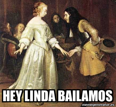 Meme Personalizado - Hey linda bailamos - 32320684