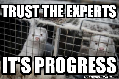 Meme Personalizado - Trust the experts It's progress - 32327423