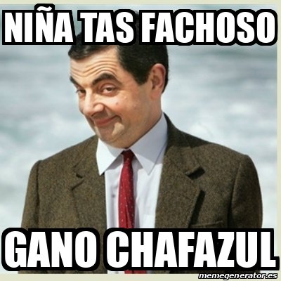 Meme Mr Bean - Niña tas fachoso Gano chafazul - 32328943