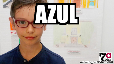 Meme Personalizado - AZUL - 32333964