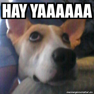 Meme Personalizado - hay yaaaaaa - 32335259