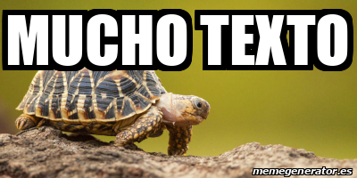 Meme Personalizado - Mucho texto - 32348095