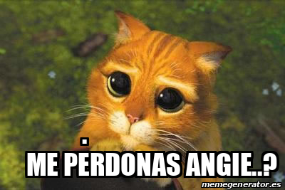 Meme Personalizado - . ME PERDONAS ANGIE..? - 32359704